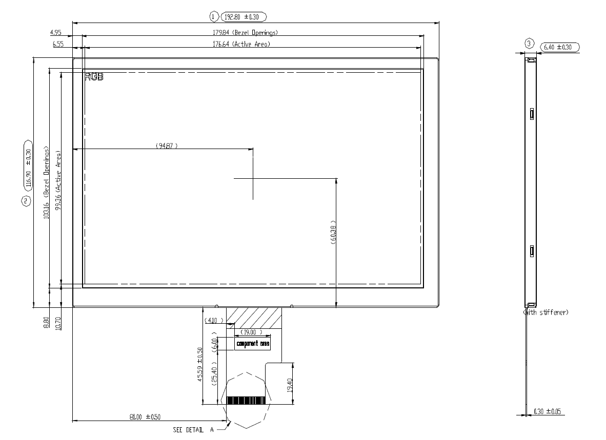 Premium LVDS Display modules for Industrial & Commercial