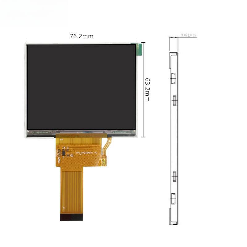 Full range of 3.5 inch landscape and portrait LCDs-VISLCD