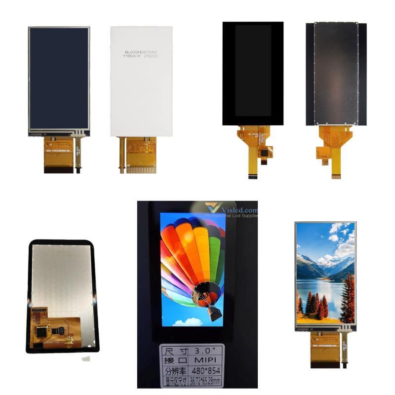 Full range 3 inch High-definition Rectangular LCD—VISLCD