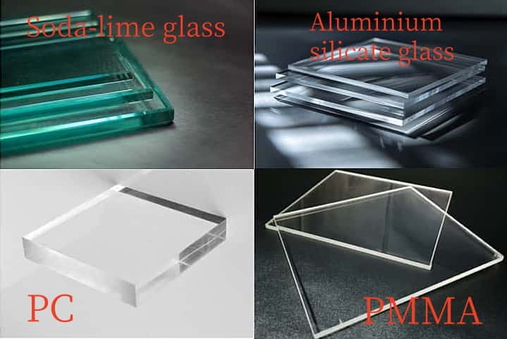 Custom Cover Glass Solutions with LCDs: W/O Touch Function