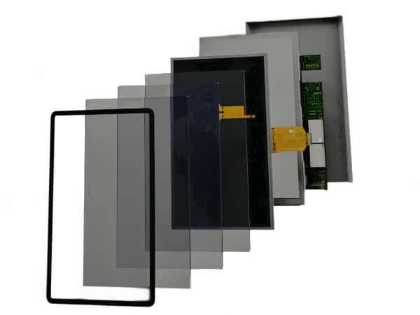 Custom Touch Panel and Sensing Layer for LCD Display